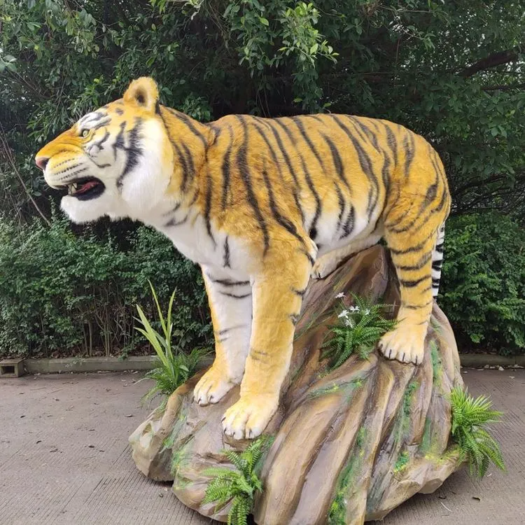 Animatronic Tiger Amd014 - Animatronic Dinosaur